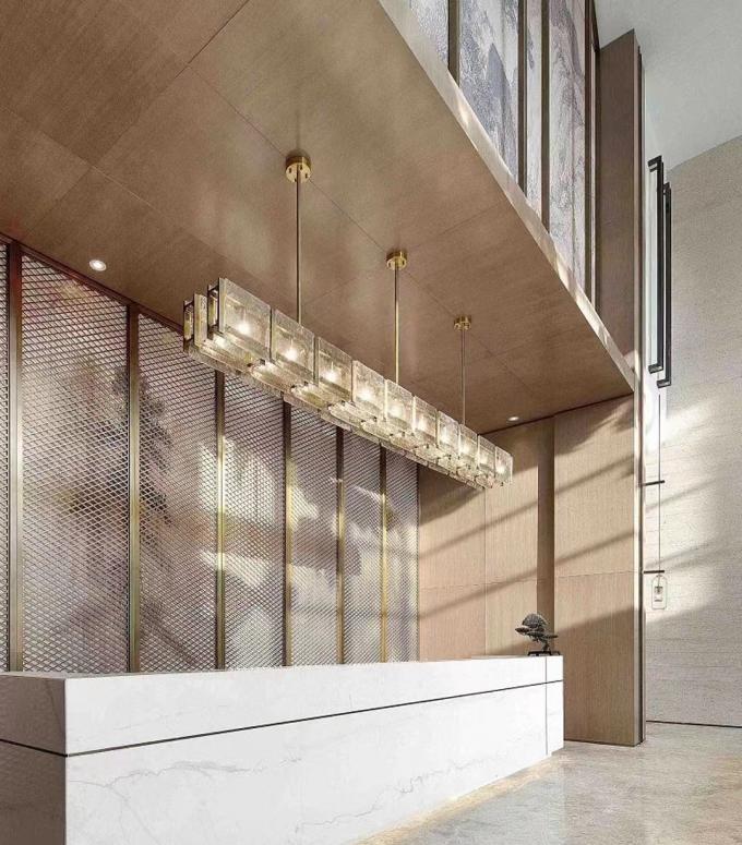 Dense Flexible Cable Mesh , Architectural Metal Curtain Fireproof