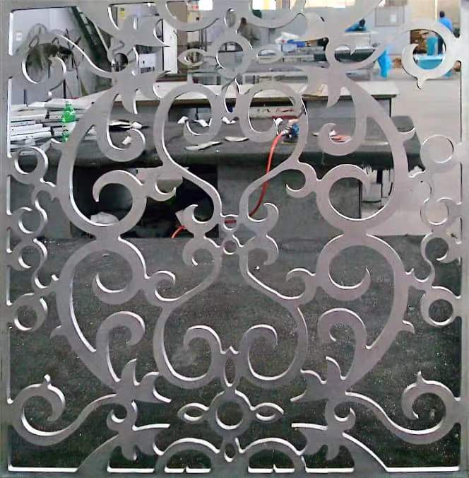 Aluminum Metal Mashrabiya , Architectural Screen , Intricate Geometric ...