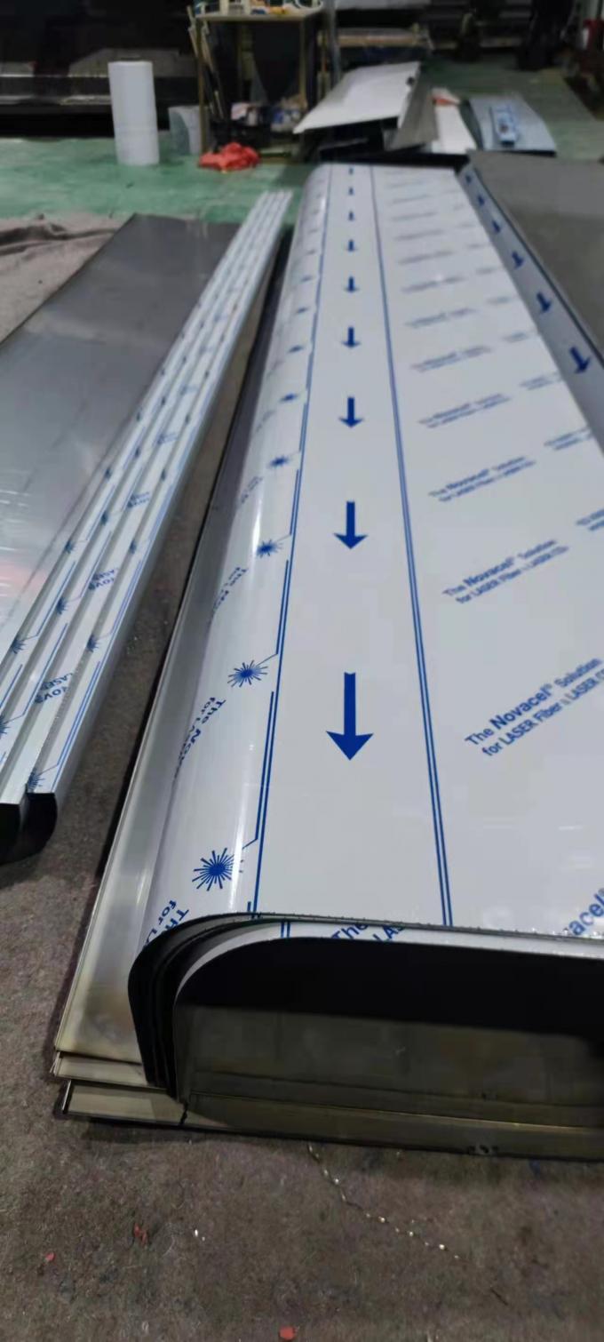 Metal Cladding For Elevator Shaft Or Lift Enclosure Cabinet Wall Cladding