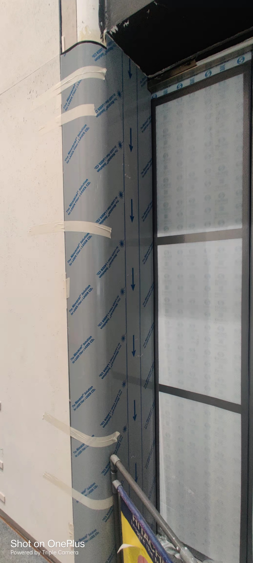 Metal Cladding For Elevator Shaft Or Lift Enclosure Cabinet Wall Cladding
