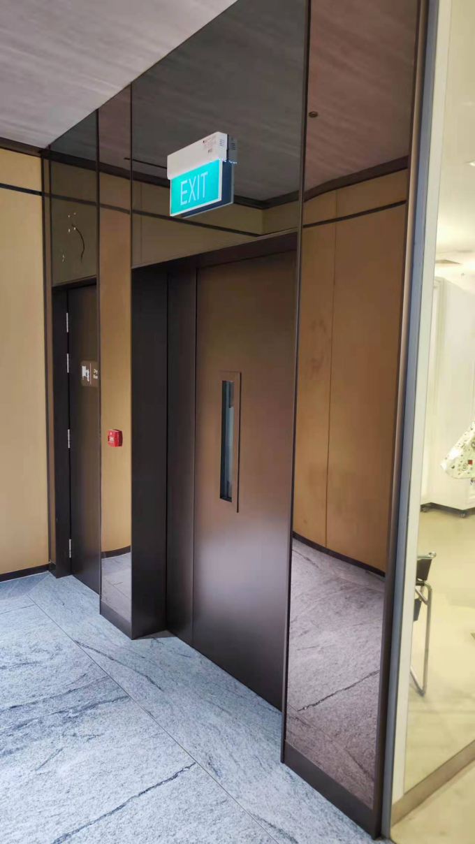 Exterior Surface Wall Cladding Fire Exit Door Enclosure Panel Cladding