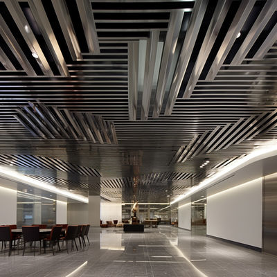 304 Stainless Steel Mesh Quadrat Panel Bảng tường kim loại mở rộng