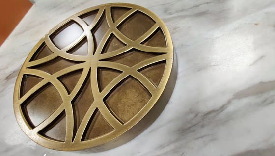 Solid Brass Casting Inlay The Table , Decorative Solid Brass Items