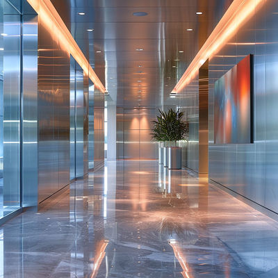Fireproof Stainless Steel Paneling for Safety-Conscious Design