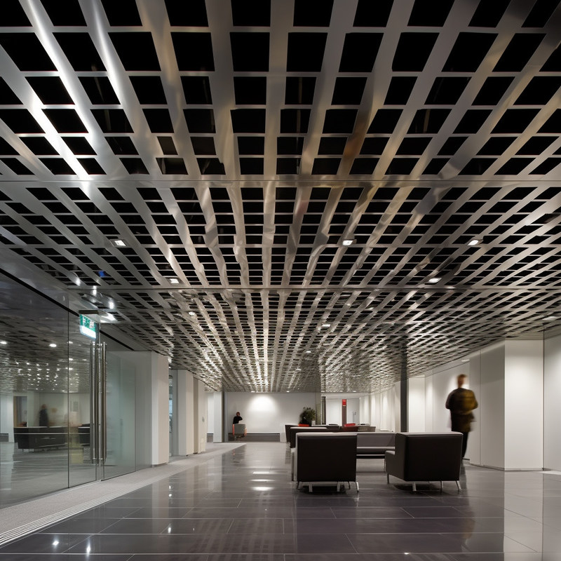 304 / 316 / 201 / 430 Modern Stainless Steel Ceiling Panels with Custom ...