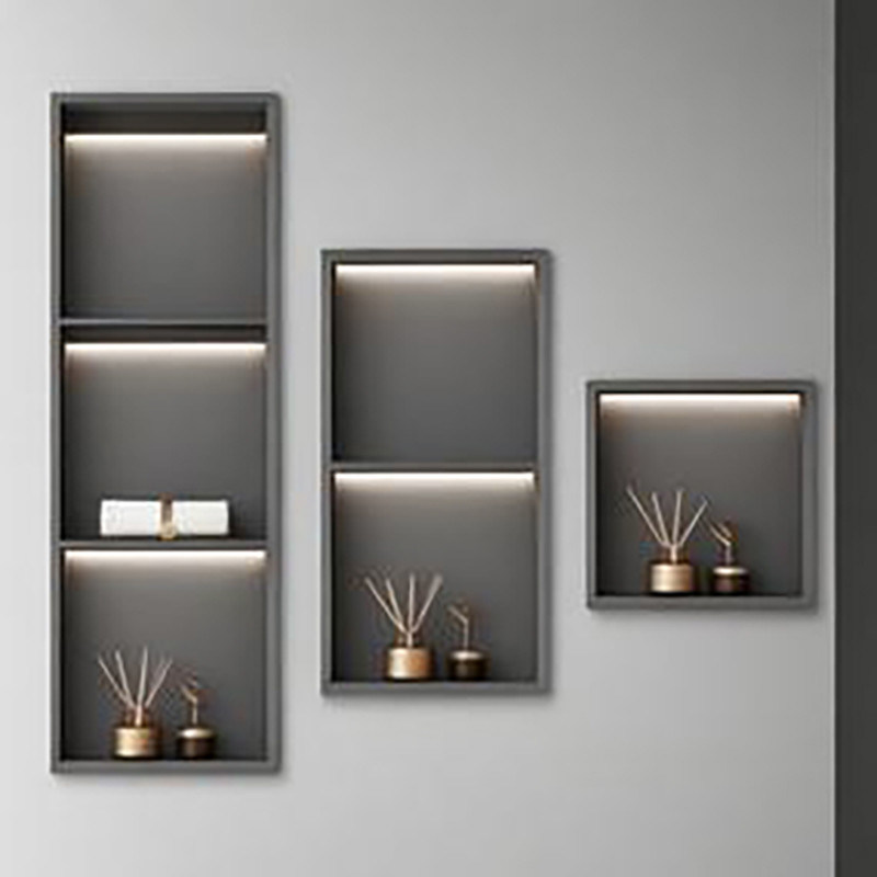 Compact 304 / 316 Contemporary Stainless Steel Wall Niche For Elegant ...