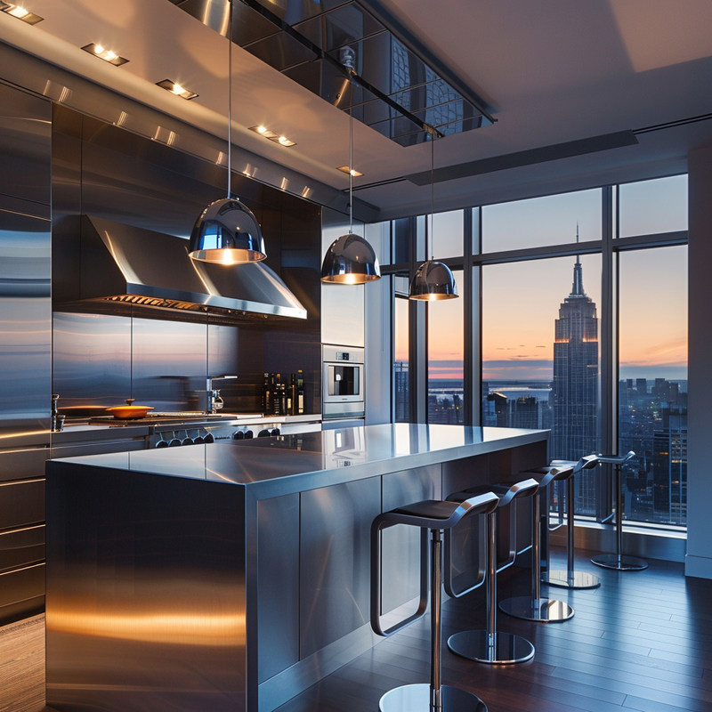 High-Durability Stainless Steel Cladding, Black Matte, 4mm Thick, for ...